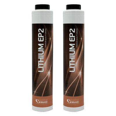 Syntol Lithium EP2 Grease Lube Shuttle Cartridge 2x400g