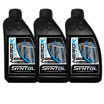Syntol Nero-R Ultracool RTU Racing Motorcycle Engine Coolant 3x1 L