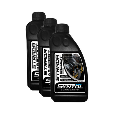 Syntol Strada Scoot 4T 10W-30 Semi Synthetic Scooter Engine Oil Jaso MA ...