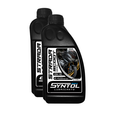 Syntol Strada Scoot 4T 10W-40 Semi Synthetic Scooter Engine Oil Jaso MA ...
