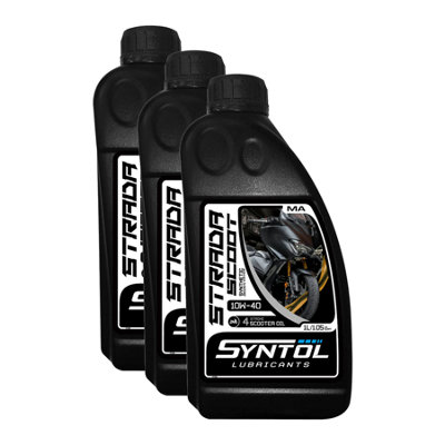 Syntol Strada Scoot 4T 10W-40 Semi Synthetic Scooter Engine Oil Jaso MA ...