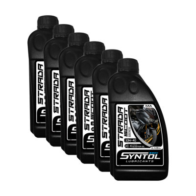 Syntol Strada Scoot 4T 10W-40 Semi Synthetic Scooter Engine Oil Jaso MA ...