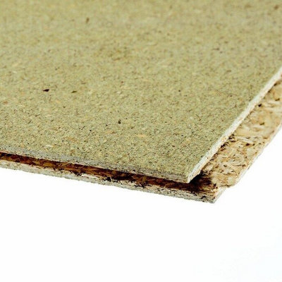 T AND G CHIPBOARD FLOOR BOARDS - 2400X600X18MM - PACK OF 5 FREE DELIVERY