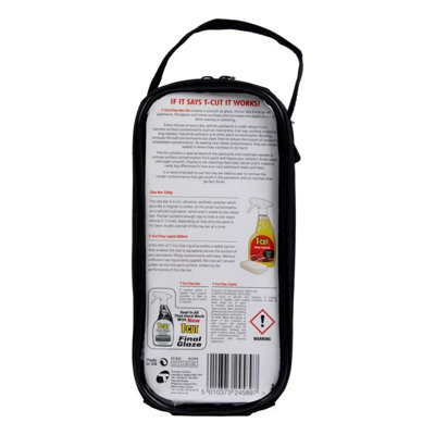 T-Cut Clay Bar Kit With Lighting Unit Restorer Surface Contamination ...
