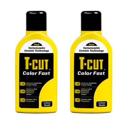 T-Cut Color Fast Yellow Ceramic Wax Polish Scratch Remover Colour ...