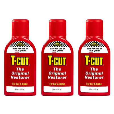 T-Cut Original Car Paintwork Restorer & Scratch Remover 350ml X3