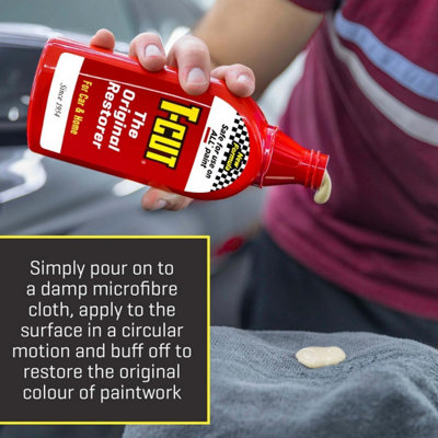 T-Cut Original Colour Car Paint Restorer Scratch Remover Polish Cleaner ...