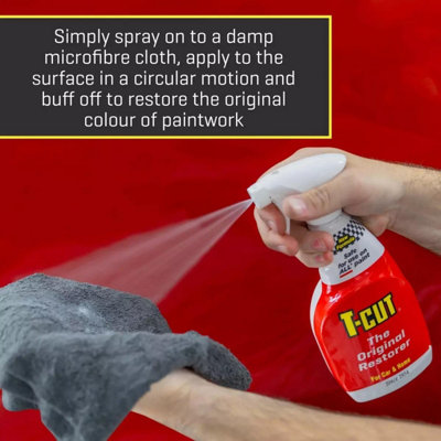T-Cut Original Colour Restorer Car Polish Trigger Solution 500ml ...