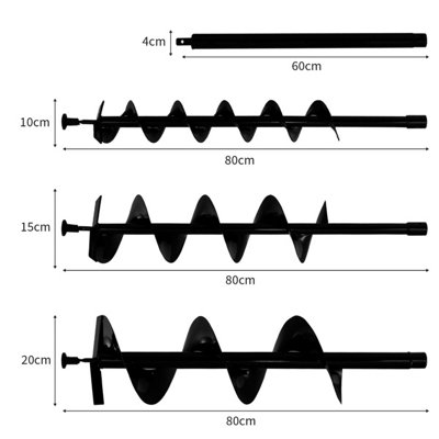 T-Mech Earth Auger & 4-Stroke Post Driver
