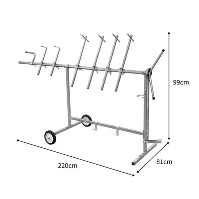 T-Mech Rotating Paint Panel Stand
