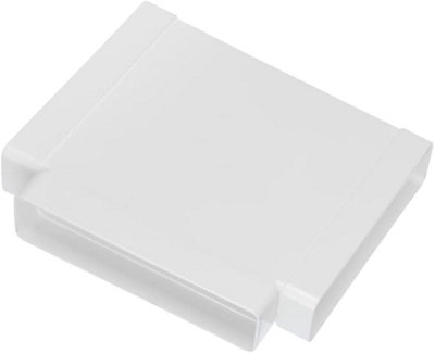 T-Piece Duct Connector 220x55mm Rectangular Flat PVC Ducting