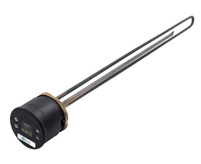 T-Smart Tesla Vertical Top Entry 27" Incoloy Cylinder Immersion Heater ...