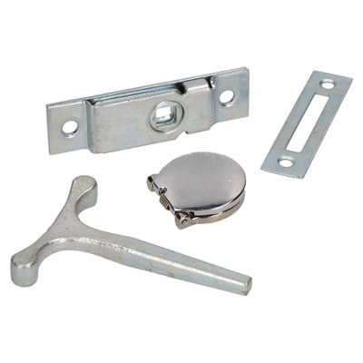 T Tee Key Lock Catch Handle Set Trailer Truck Horsebox with Escutcheon ...