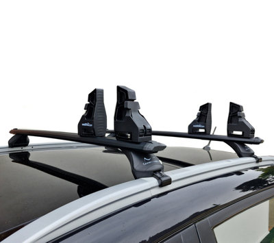 T Track Load Stops for Aluminium Aero Ladder Roof Rack Bars Set of 4 Clamps