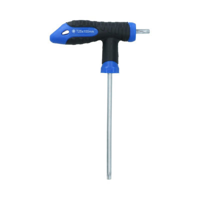 T25 T-Handle Torx Screwdriver Star Key Tamper Torx Tool Chrome Vanadium ...