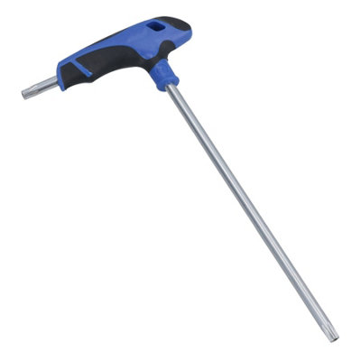 T30 Tamper Torx Star T Handle Wrench T Bar Short + Long High Torque ...