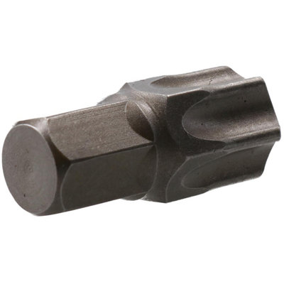 T60 Torx Star Bit 30mm Length 10mm Shank Chrome Vanadium Hardened Tip Cr-V