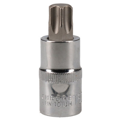 T60 x 55mm 1/2" Drive Torx Star Socket Male T-Star Cr-V Steel AU639 ...