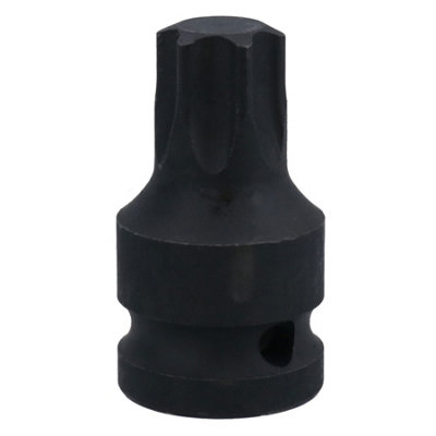 T70 1/2in Drive Male Torx Star Impacted Impact Shallow Stubby Socket