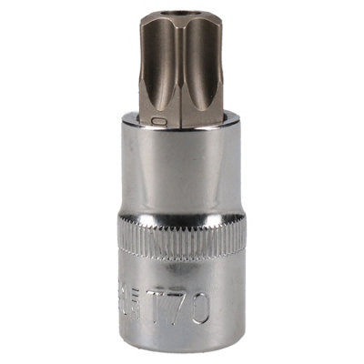 T70 x 55mm 1/2" Drive Torx Star Socket Male T-Star Cr-V Steel AU640 ...