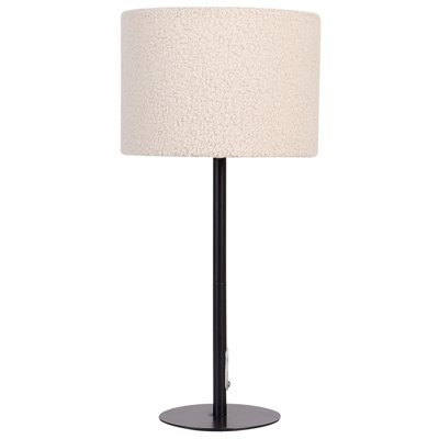 Table Lamp VINAZCO Boucle Beige