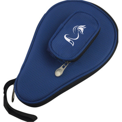 Table Tennis Bat & Ball Padded Carry Cover - Wrist Strap Cover ...
