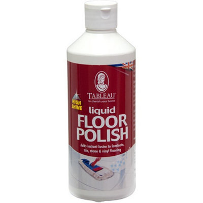 Tableau High Shine Liquid Floor Polish 500ml | DIY at B&Q