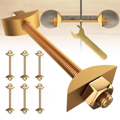 Tabletop connecting bolts, M8x100mm Joint fasteners, furniture fixing ...