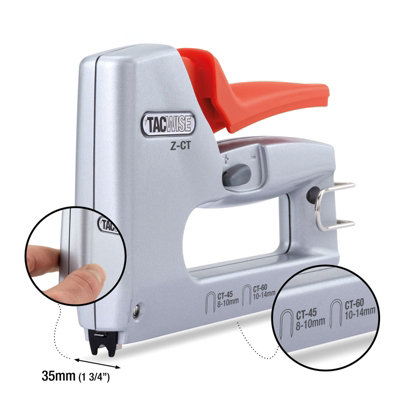 Tacwise 1749 Z-CT Duo Metal CT-45 CT-60 Cable Tacker - T18 T25 7 36 28 ...