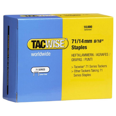 Tacwise A7116V 71 Series Air Pneumatic Upholstery Stapler with 60,000 ...