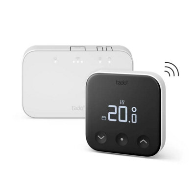 tado Wireless 2 Zone Kit (2 x includes Wireless Thermostat X with Hot ...