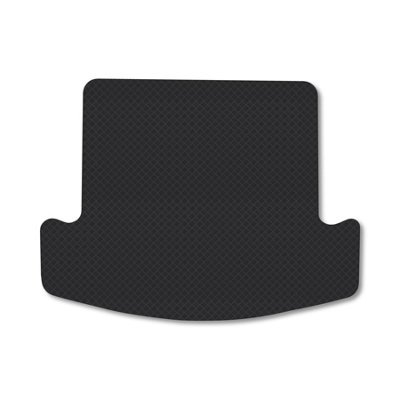 Tailored Boot Mat Fits Chevrolet Captiva 2007-15 (7 Seat) Black Rubber ...