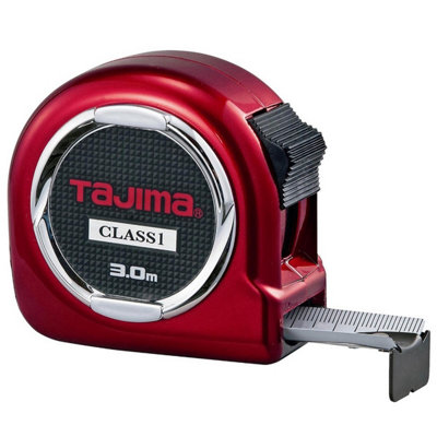 Tajima 3m Hi Lock Class 1 Pocket Tape Measure 16mm TAL1630-E1-EUR
