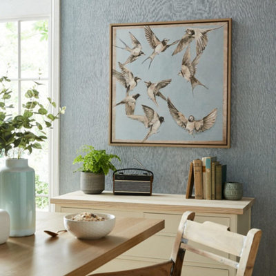 Take Flight Box Framed Printed Canvas