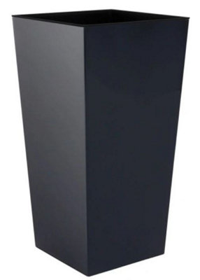 Tall Planter Plant Pot Flower with Insert Indoor Outdoor Garden Patio ...