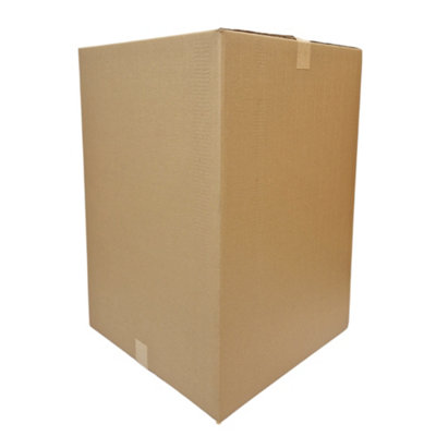 Tall Strong Double Wall Extra Large Cardboard Box 20" x 20" x 30 ...