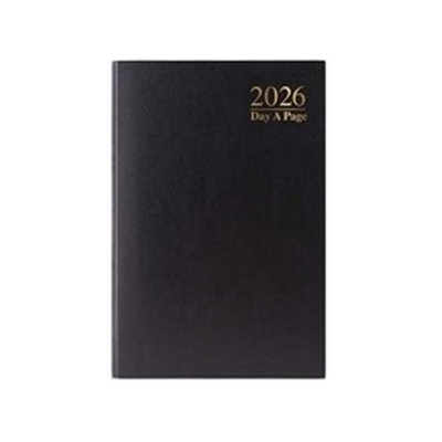 Tallon 2026 Day A Page A6 Diary Black (One Size)