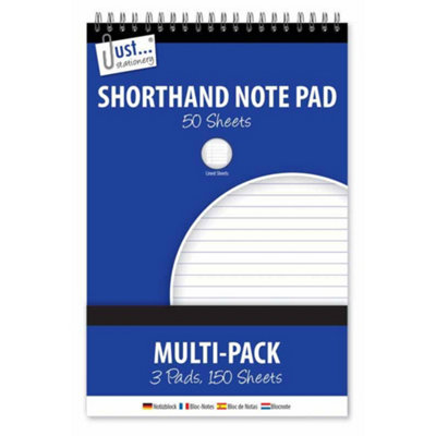 Tallon Notepad (Pack of 12) Blue/White (One Size)