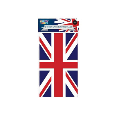 Tallon Party Crazy Union Jack Bunting Blue/Red/White (One Size)