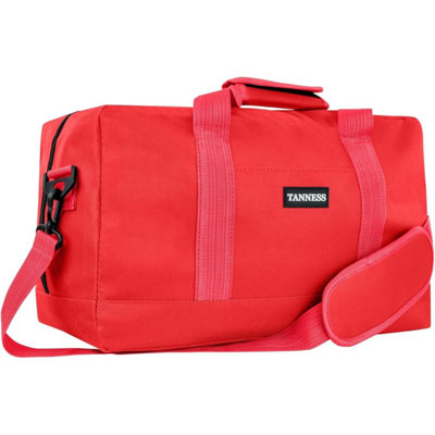 Tanness Cabin Bag - 40x20x25 cm, (Red) - Under Seat Travel Luggage with ...