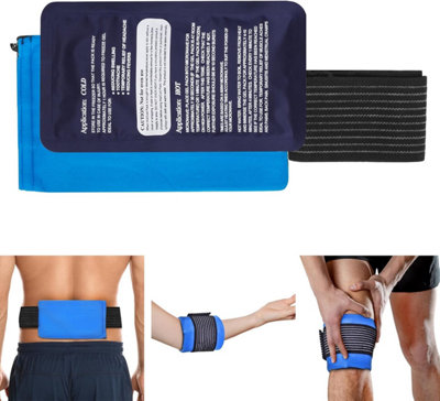 Tanness Reusable Ice Packs - Instant Ice Pack with Pouch - Hot and Cold ...