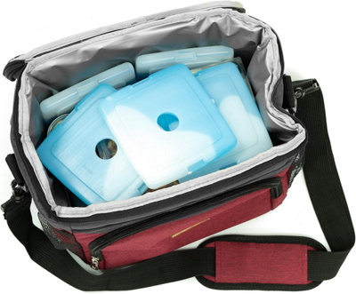 Tanness Slim Ice Packs - 5-Pack - Reusable Freezer Cold Packs for Lunch ...