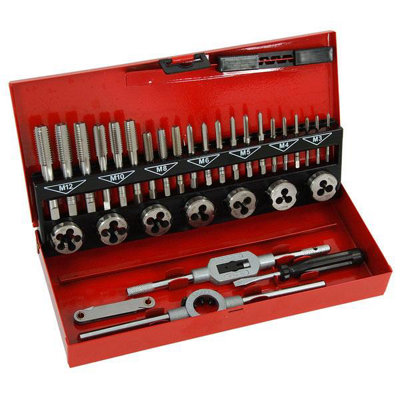 Tap And Die Set 32 Piece Metric HSS (Neilsen CT2316)