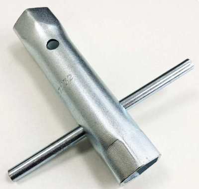 TAP BACKNUT SPANNER 27 x 32MM TAP BASIN WRENCH TOMMY BAR MONOBLOC ...