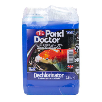 TAP POND DOCTOR DECHLORINATOR POND WATER TREATMENT 2.5L TAP SAFE ...