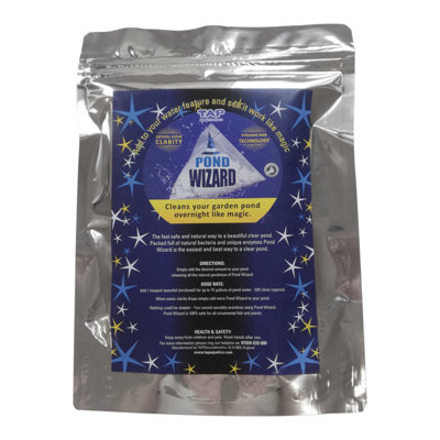 TAP Pond Wizard Water Cleaning Treatment 500g Sachet | DIY at B&Q