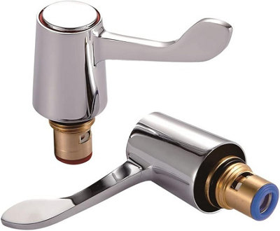 Tap Revivers Kit 12.7mm Lever Head Basin Sink Taps Mixers Bidet Handles ...