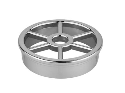 Taps2Traps Chrome Removable Shower Waste Grid for Shower Traps 41mm
