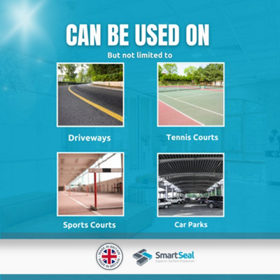 Tarmaseal Tarmac Restorer (Black) Tarmac Paint, Tarmac Sealer, Restore ...