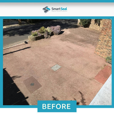 Tarmaseal Tarmac Restorer, Dark Red, Superior in Performance to Tarmac ...